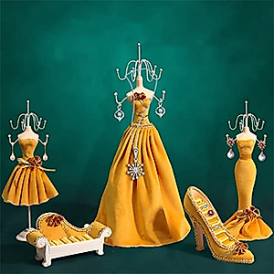 LDCHNH Jewelry Storage RackHand Jewelry Display RackEarrings Display RackChain RackJewelry Display Small Ornaments