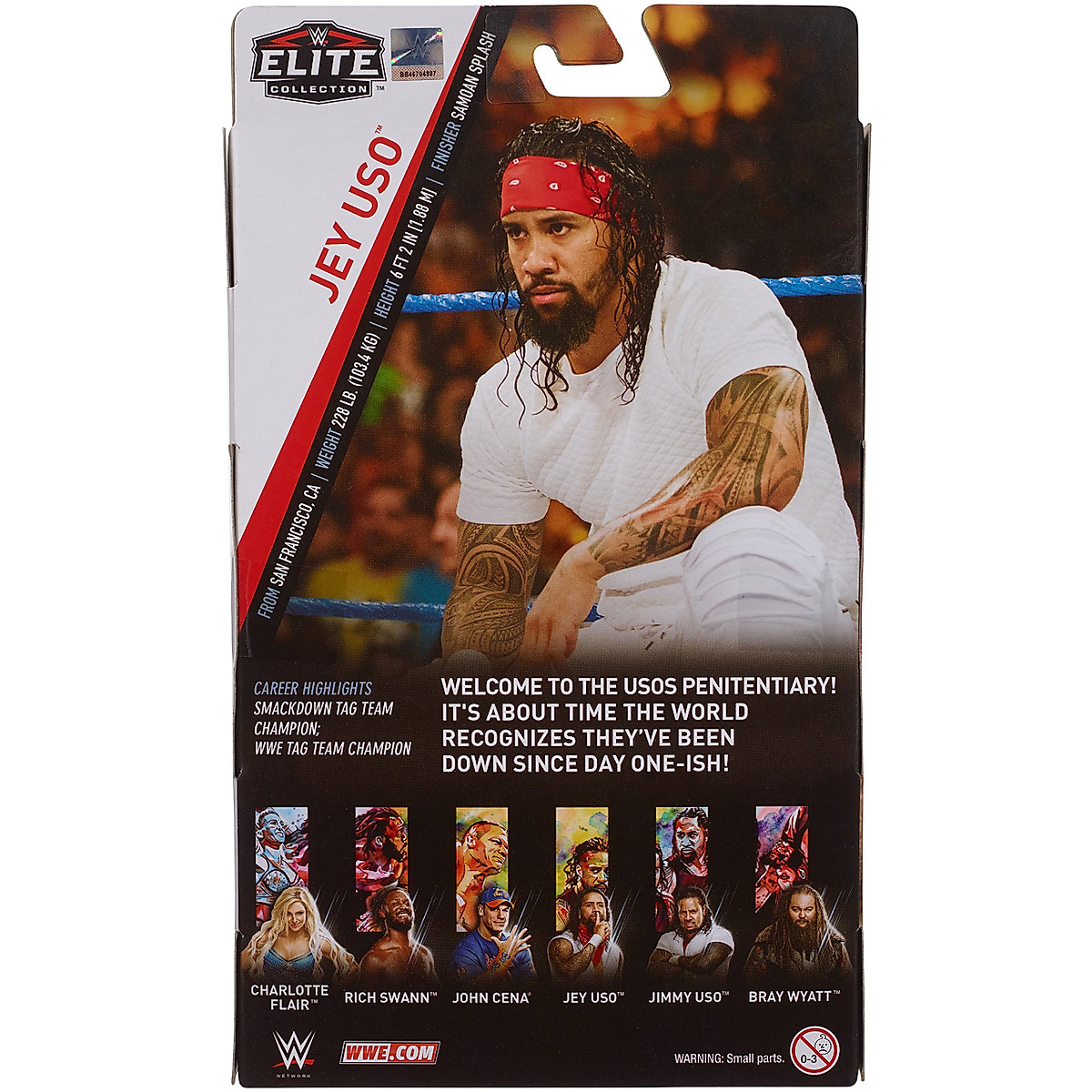 WWE Jey USO Elite Collection Action Figure