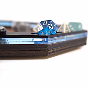 C4Labs Eldritch Cthulhu Octagon Dice Tray and Tall Black Classic Dice Tower