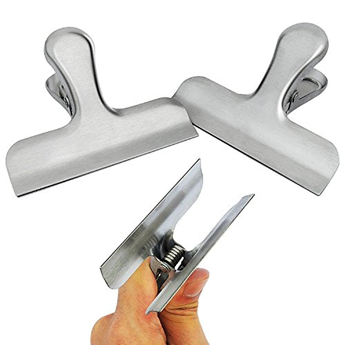 Norpro 168 Stainless Steel Bag Clips, 4-Piece