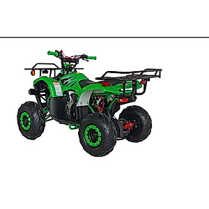 Icebear Super Trooper 125cc Kids ATV Metallic Burgundy/Black