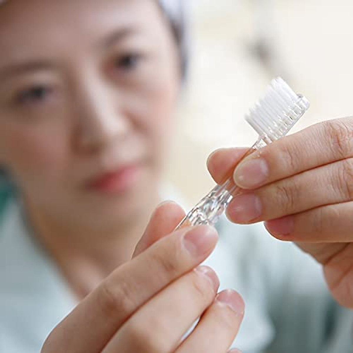 Soladey Ionic Toothbrush Replacement Head 4 Pack - TAPER & COMPACT