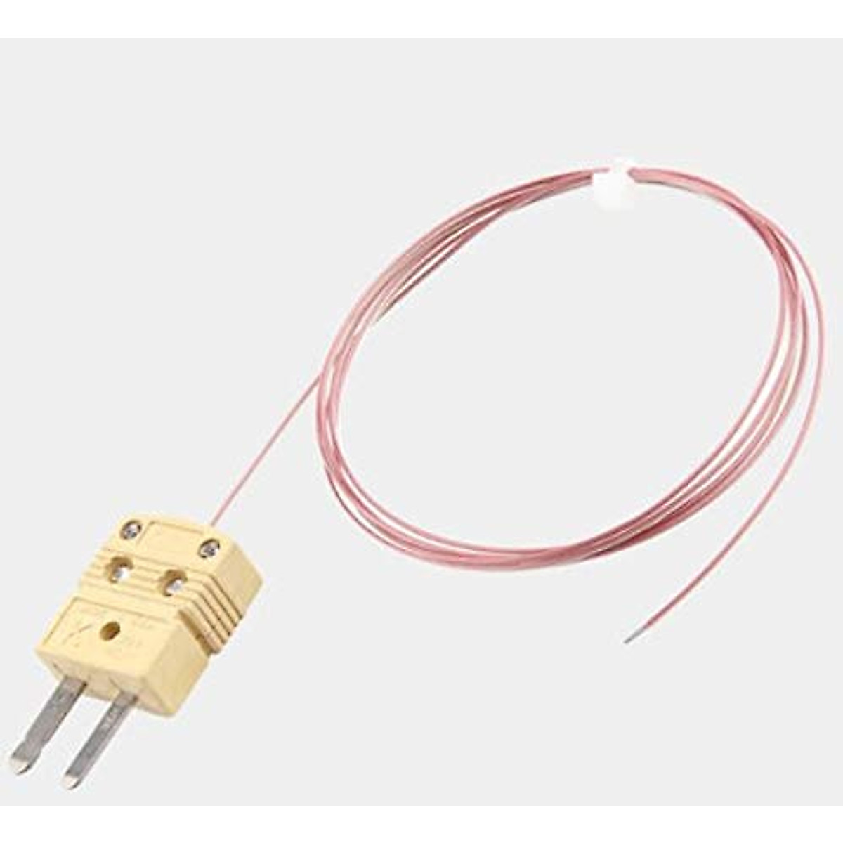 5pcs Pack High Accuracy K Type Mini-Connector Thermocouple Temperature Probe Sensor, 1 Meter Long Measure Range -200°C~260°C (-328°F~500°F)