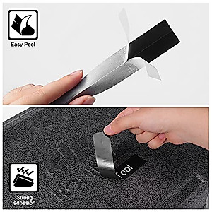 Buyalot Compatible Label Tape Replacement for Brother Ptouch Label Maker Tape, TZe-355 24mm 1 Inch Standard Laminated White on Black Compatible with Brother Ptouch PTD600 PTP700 PT2300, 2-Pack