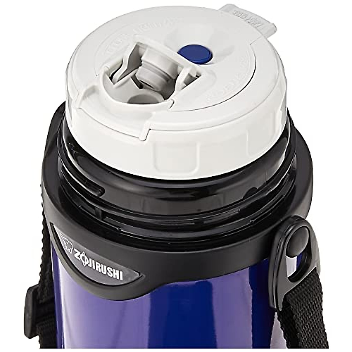 Zojirushi SJ-TG10-AA Stainless Steel Water Bottle, Cup Type, 0.3 gal (1.0 L), Stainless Steel