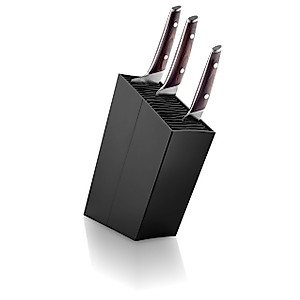 EVA SOLO | Angled Aluminum Knife Stand | Holds up to 20 knives (Sold Separatly) | Easy to Clean | Danish Design, Functionality & Quality | Black