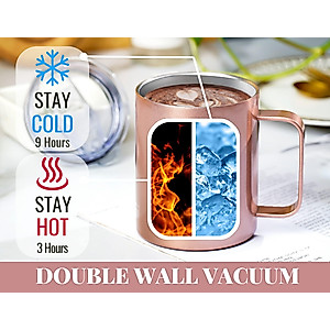 Onebttl 71th Birthday Gifts for Women, 1953 Birthday Gifts, Vintage 1953 Age to Perfection, 71th Birthday, 12oz Insulated Stainless Steel Wine Tumbler, Rose Gold