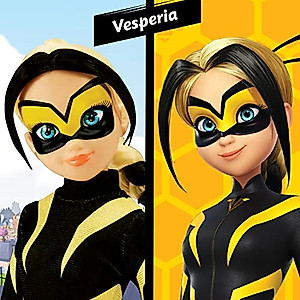 Miraculous Vesperia Heroez” 10.5" Fashion Doll with Accessories by Playmates Toys