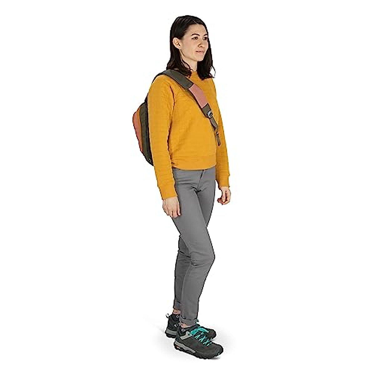 Osprey Daylite Shoulder Sling Bag, Green Canopy/Green Creek