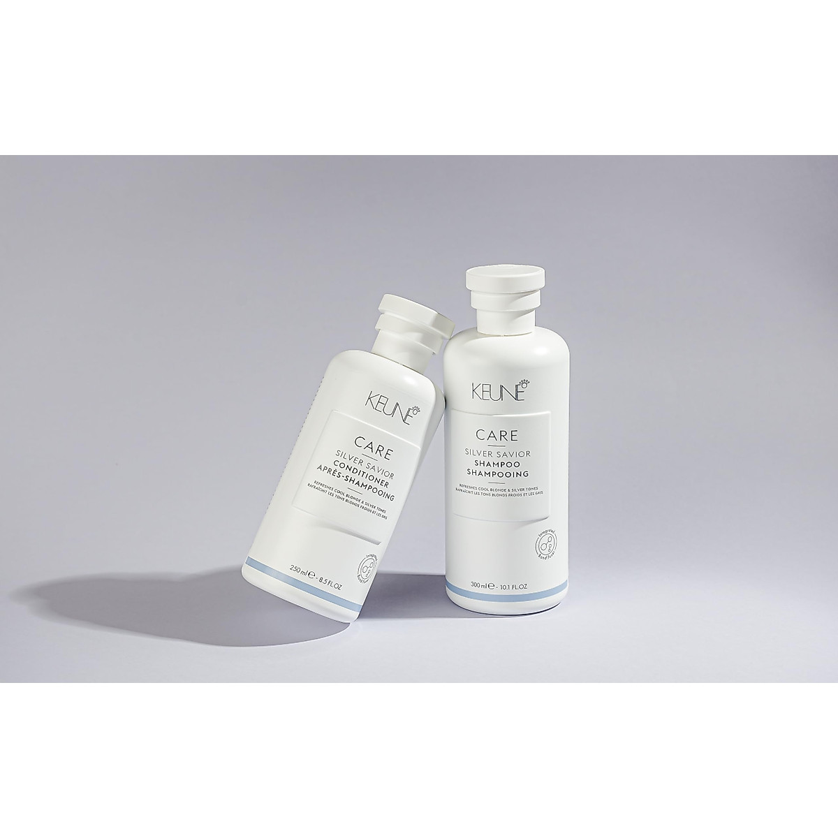 Keune Care Silver Savior Conditioner, Toning & Brightening Conditioner for Blonde & Grey Hair, 8.5 Fl Oz
