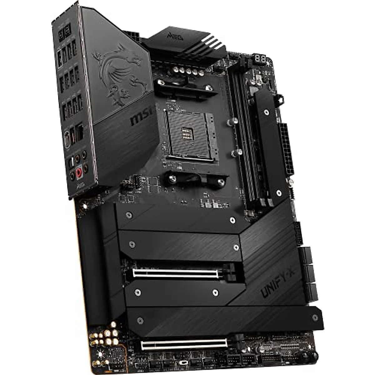 MSI MEG X570S Unify-X MAX Gaming Motherboard (ATX, AMD, Socket AM4. DDR4, PCIe 4, CFX, M.2 Slots, Wi-Fi 6E)