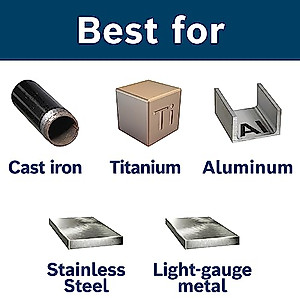 BOSCH CO14B 14-Piece Assorted Set with Included Case Cobalt M42 Metal Drill Bit with Three-Flat Shank for Drilling Applications in Stainless Steel, Cast Iron, Titanium, Light-Gauge Metal, Aluminum