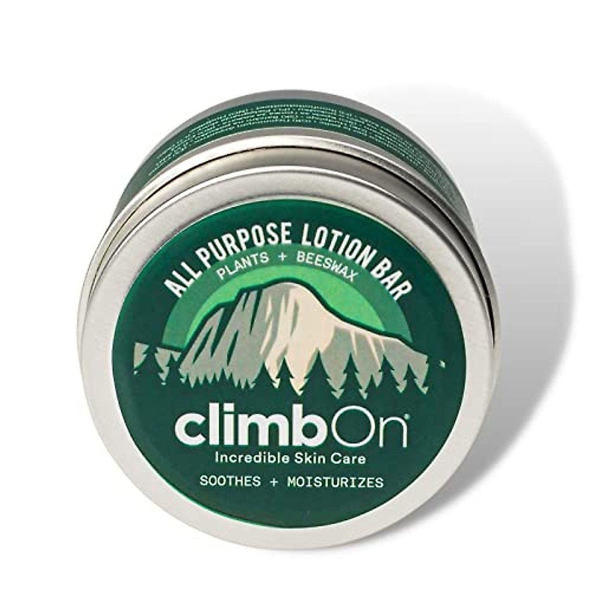 climbOn All Purpose Lotion Bar | Organic Body Lotion for Dry Skin | Body Moisturizer | Lavender Lotion Made From Plants and Organic Beeswax | Eco-Friendly and Plastic-Free Lotion | Original Scent
