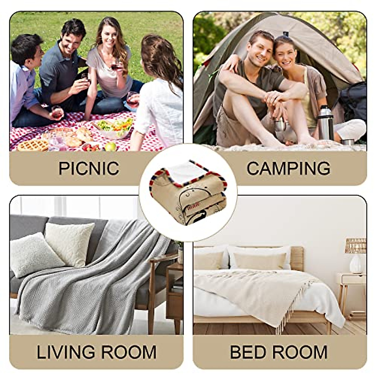 Blanket for Boyfriend, Gifts for Boyfriend, for Boyfriend, I Love You Gifts for Him, Fathers Day Valentines Thanksgiving Presents from Girlfriend Soft Throw Blankets 50x60