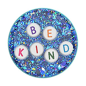 ​​​​PopSockets Phone Grip with Expanding Kickstand, Graphic PopGrip - Alphabet Soup Be Kind