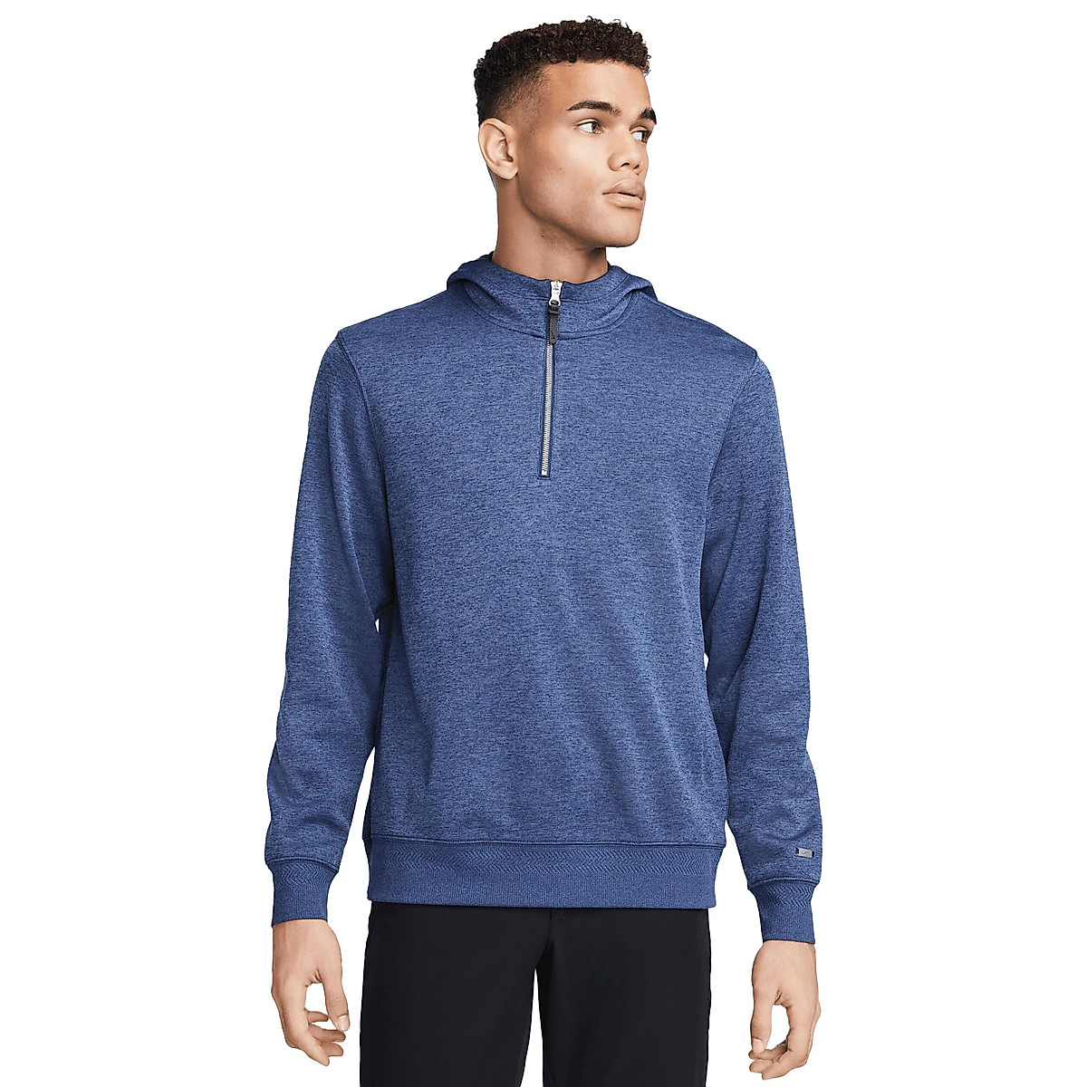 Nike Dri-FIT Men's Golf Hoodie (as1, alpha, m, regular, regular, Dust/White/Dust/Brushed Silver)