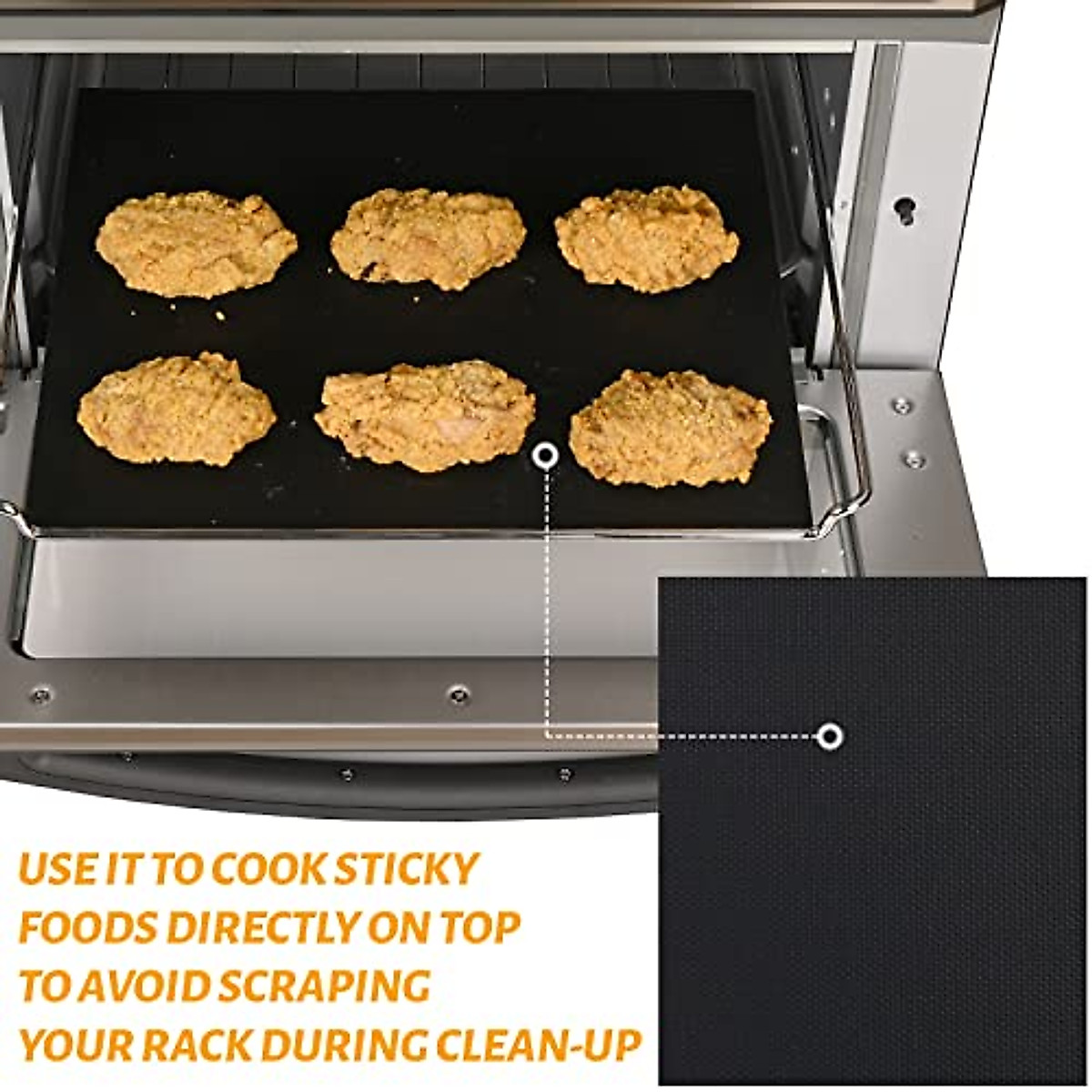 WMKGG 100 PCS Unbleached Air Fryer Parchment Paper, 11 x 9 inch Perforated Rectangular Air Fryer Toaster Oven Disposable Liners for Cuisinart, Ninja Foodi, Breville, Gowise, Black Decker