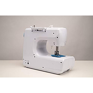 Michley Professional Desktop Sewing Machine SS-700+, 16 Built-in Stitch Patterns, 13.5-inches by 5.8-inches by 11.5-inches, White