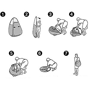 Camping Shower Tent Privacy Tent - Pop Up Changing Toilet Portable Sun Shelters Dressing Room Instant Outdoor for Camping Hiking Beach Picnic Fishing with Carrying Bag Privacy Tent & Shower Bag