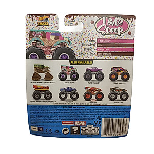 Hot Wheels Monster Trucks 1 Bad Scoop, Re-Crushable 42/75 1:64 Scale die cast