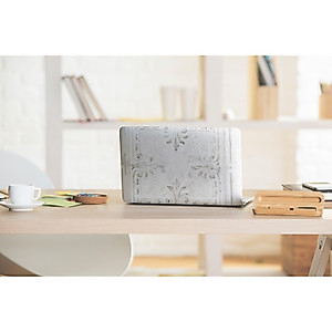 RoomMates RMK11209WP White Tin Tile Metallic Accent Peel and Stick Wallpaper, Roll