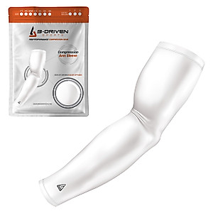 Pro-Fit Sports Compression Arm Sleeve (Single) Solid Designs