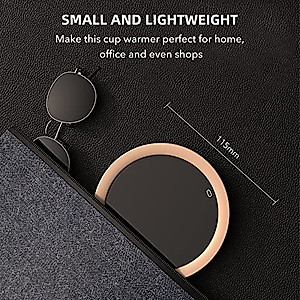 Coffee Mug Warmer,KKJ Coffee Cup Warmer for Desk - Multi-use Tea Warmer, Electric Beverage Warmer & Coffee Warmer for Desk, Smart Cup Warmer for Coffee for Home Office Desk Use