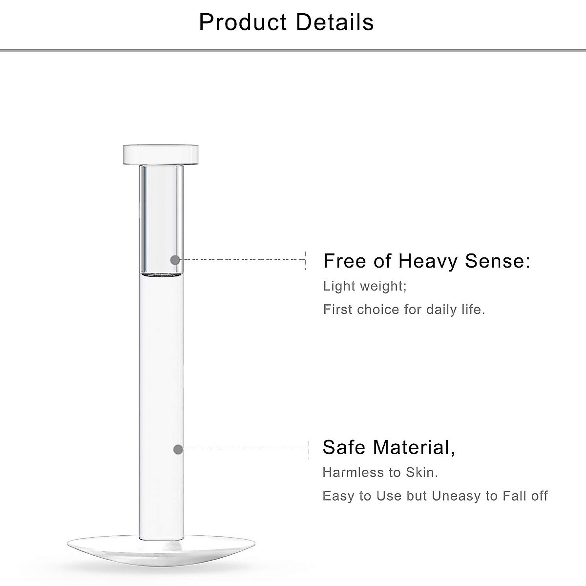 Lcolyoli 30PCS 16G Clear Push Top Piercing Retainers 2mm Flat Top Bioflex Lip Rings Labret Retainer for Women Men 6mm 8mm 10mm Bar Length