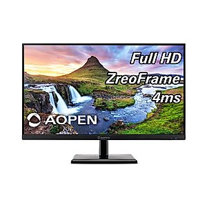 acer AOPEN - 27" Monitor FullHD 1920 x 1080 75Hz IPS 4ms GtoG 250Nit HDMI (Renewed)