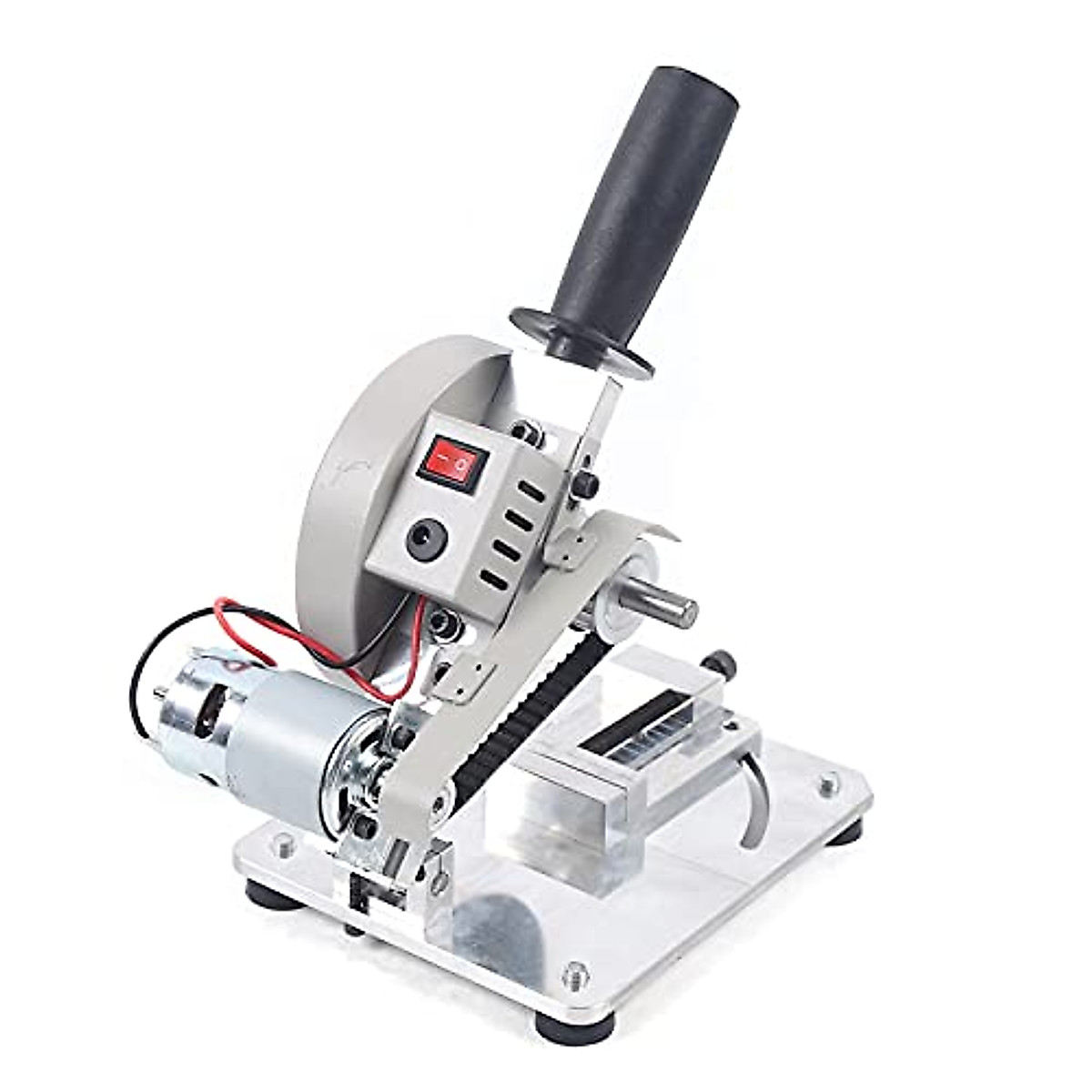 Micro Cutting Machine, Portable Table Saw 9000r/Min Soft Material Micro Miter Saw Powerful Miter Saw for Cutting Wood Plastic Acrylic Bamboo Material