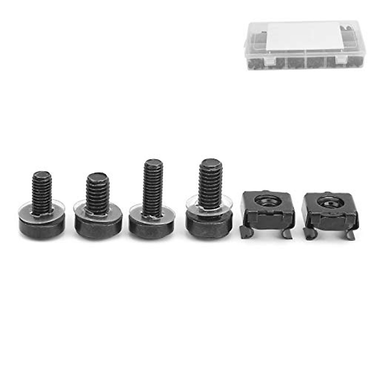 Cage Nuts Dependable Cage Screw Sturdy for Relaxing Riding for Protect Safety for Night Riding for Safe Riding