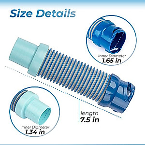 ANTOBLE X77094 Pool Vacuum Hose Adapter for Zodiac MX6 MX8 Pool Cleaner, Swimming Pool Suction Adapter Leaf Catcher Hose Adaptor