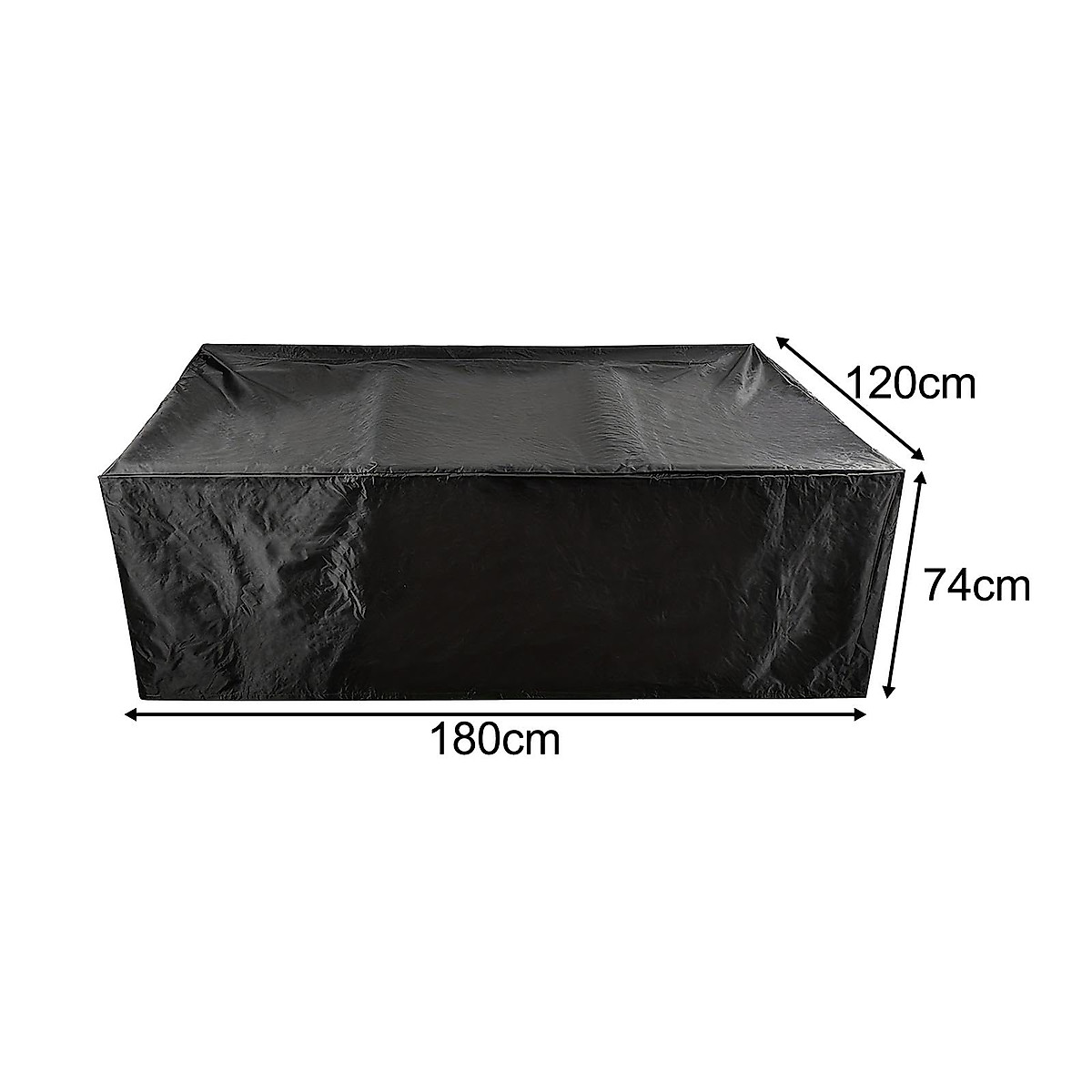 Patio Furniture Covers Protection, Tear Resistant Dining Set Cover Outdoor Furniture Covers for Sectional Sofa, Wicker Chairs, Table Furniture , 180cmx120cmx74cm