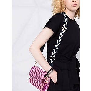 YXILEE Summer Straw Shoulder Bag Straw Small Clutch Crossbody Bags for Women Beach Cell Phone Wallet Purse Handmade Envelope