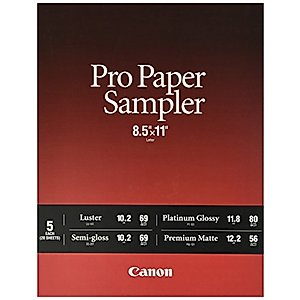 Canon Pro Paper Samples Pack 8657B012