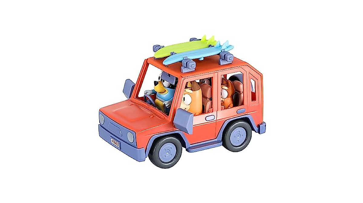 Bluey Heeler Family 4WD Vehicle & Figures Set | Amazon Exclusive