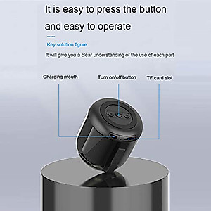 Charella #s3Lsqv Mini Portable Bluetooth+Fm Mp3 Speaker Recharge Music Subwoofer Superbass Stereo