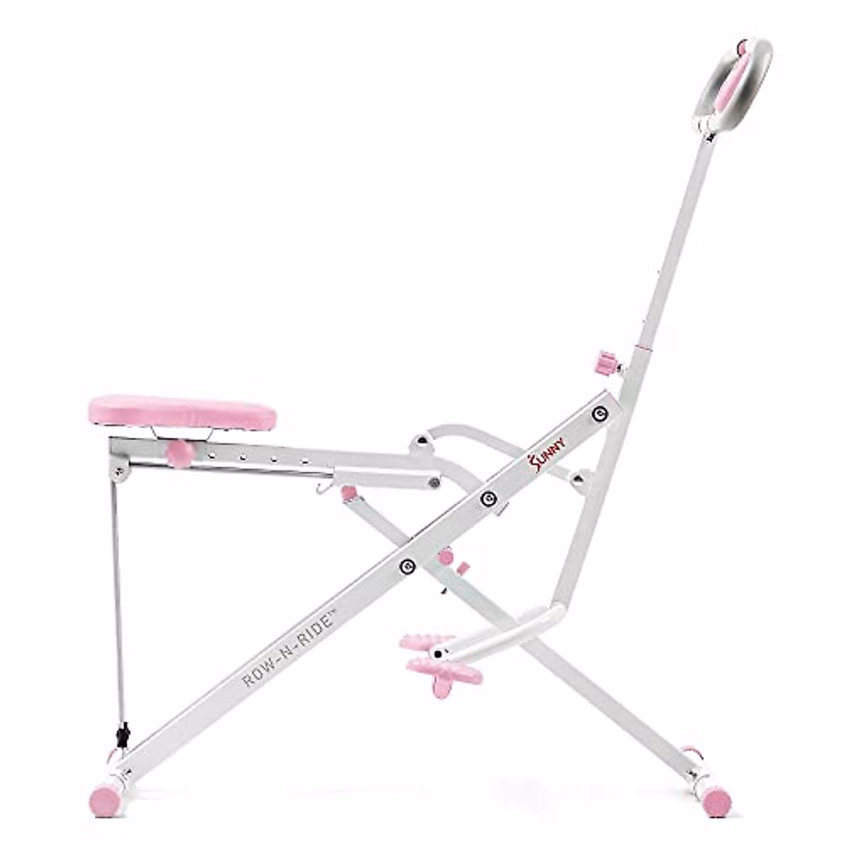 Sunny Health & Fitness Upright Row-N-Ride® Exerciser in Pink – P2100