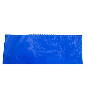 USA-Made Colorful Trash Bags in Variety of Sizes and Colors (10, BLUE 33 GALLONS)