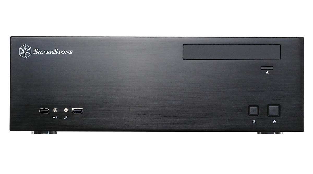 SilverStone GD04B Micro ATX HTPC Case - Silent & Compact