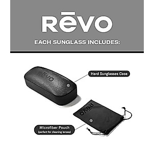 Revo Mens Rebel BL Matte Grey Frame/Graphite Lens One Size One Size