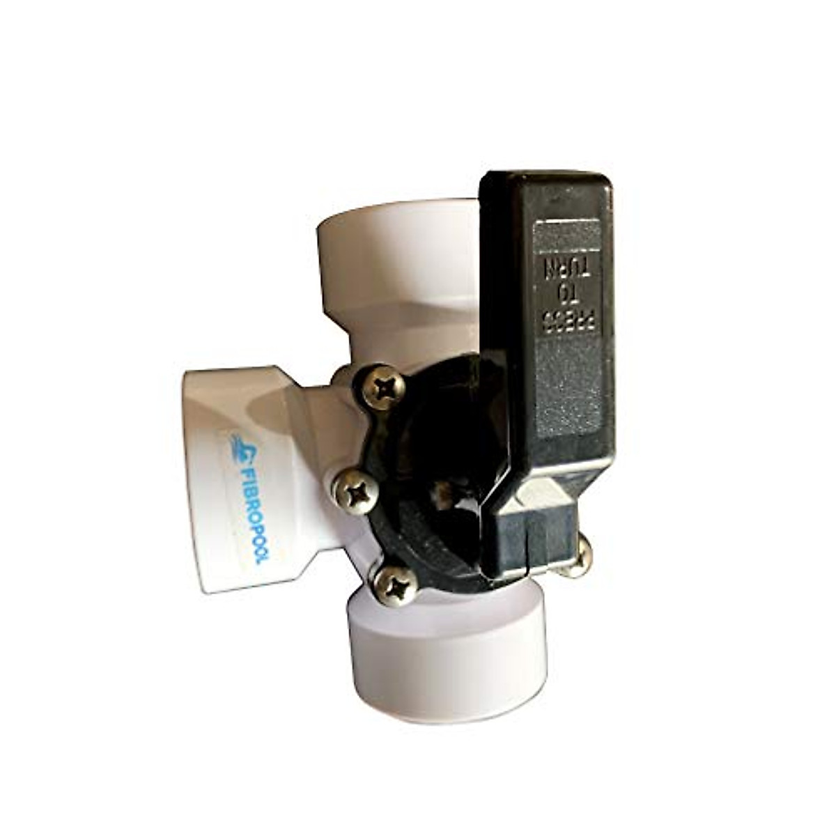 Fibropool Swimming Pool Diverter Valve - 1 1/2 Inch Female Threaded - 3 Way - Replacement Valve for Pools and Spas