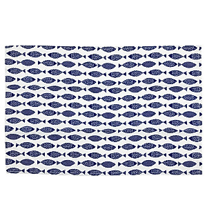 Wrapables® 100% Cotton Kitchen Dish Towels (Set of 3), Fish