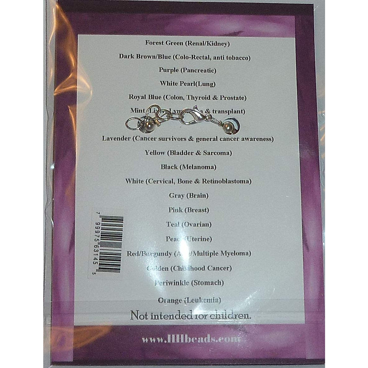 Hidden Hollow Beads Pink Breast and Multi Cancer Awareness Bracelet, Great For Fundraising, 7 ¾ in size, 8mm (Pink Breast Cancer Bracelet)