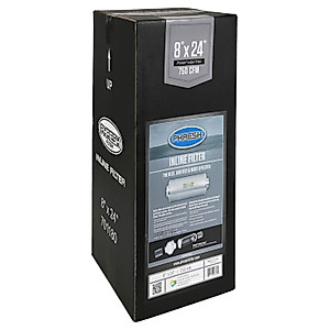 Phresh Inline Filter, The Best, Lightest & Most Effective, 8“ x 24“ - 750 CFM