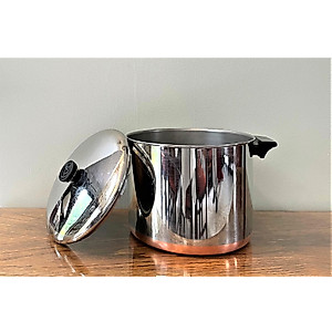 Revere Ware 8 Quart Qt. Copper Bottom Stockpot Stock Pot