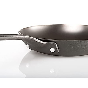 GSI Outdoors Guidecast 8” Frypan I Cast Iron, Lightweight, Gourmet Frying Pan, Camp Cookware