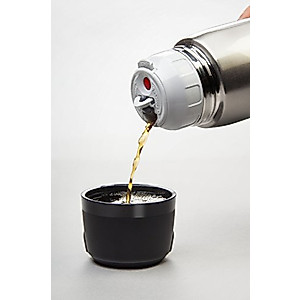 Zojirushi SJ-JS10RA Stainless Steel Bottle Mug, Red