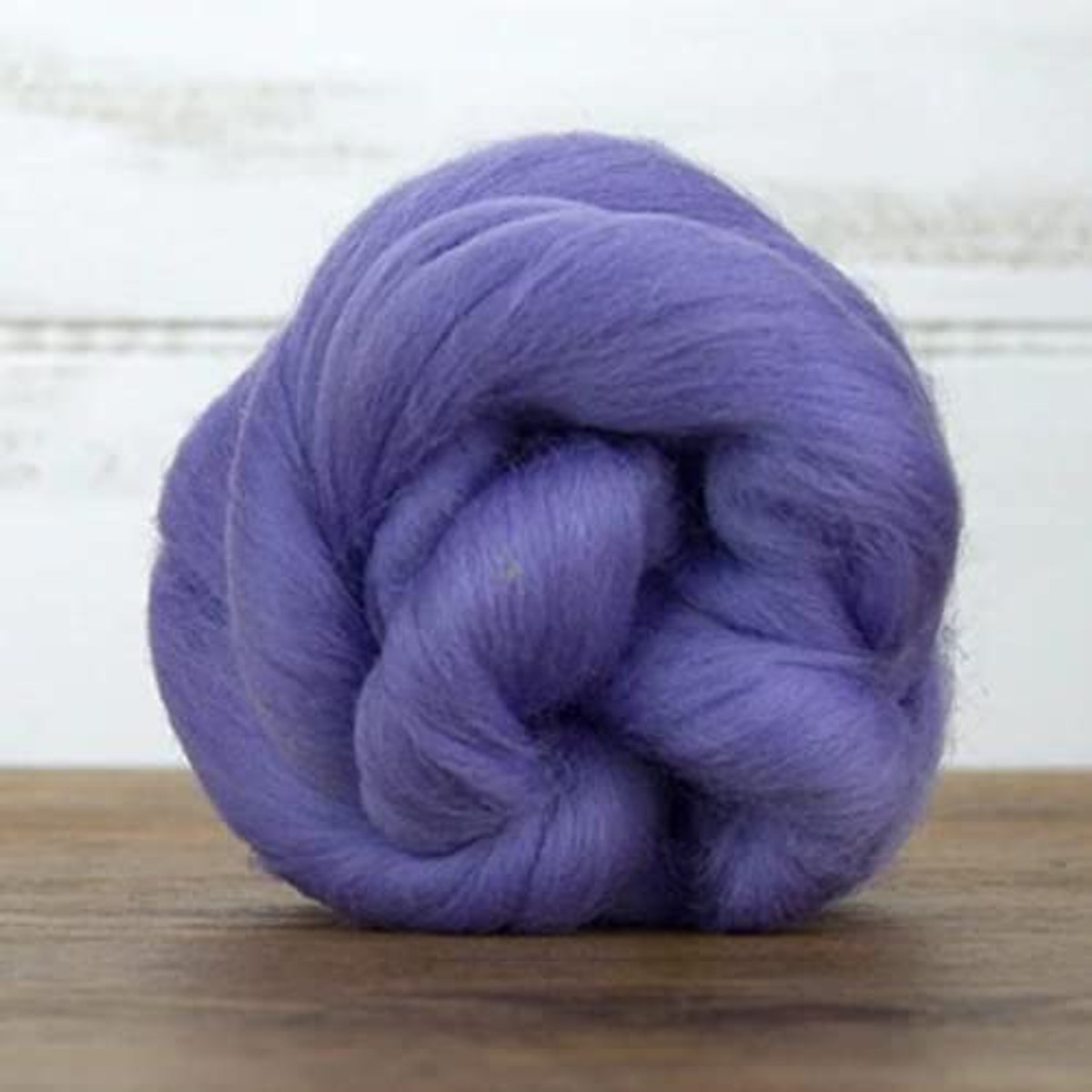 Merino Wool Roving | Premium Combed Wool Top | 22 Micron, Perfect for Felting Projects, Spinning, Wall Hangings and Tapestry (Hyacinth)