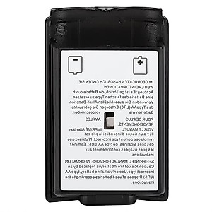 Shell Case Cover Kit, Oil Injection Process Battery Cover Easy to Install Universal 5 PCS for Game Controller(Black)